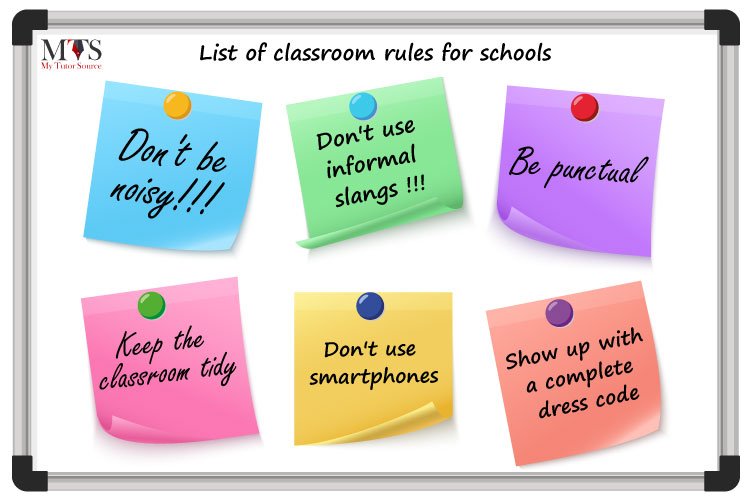 List Of Classroom Rules For Student Success